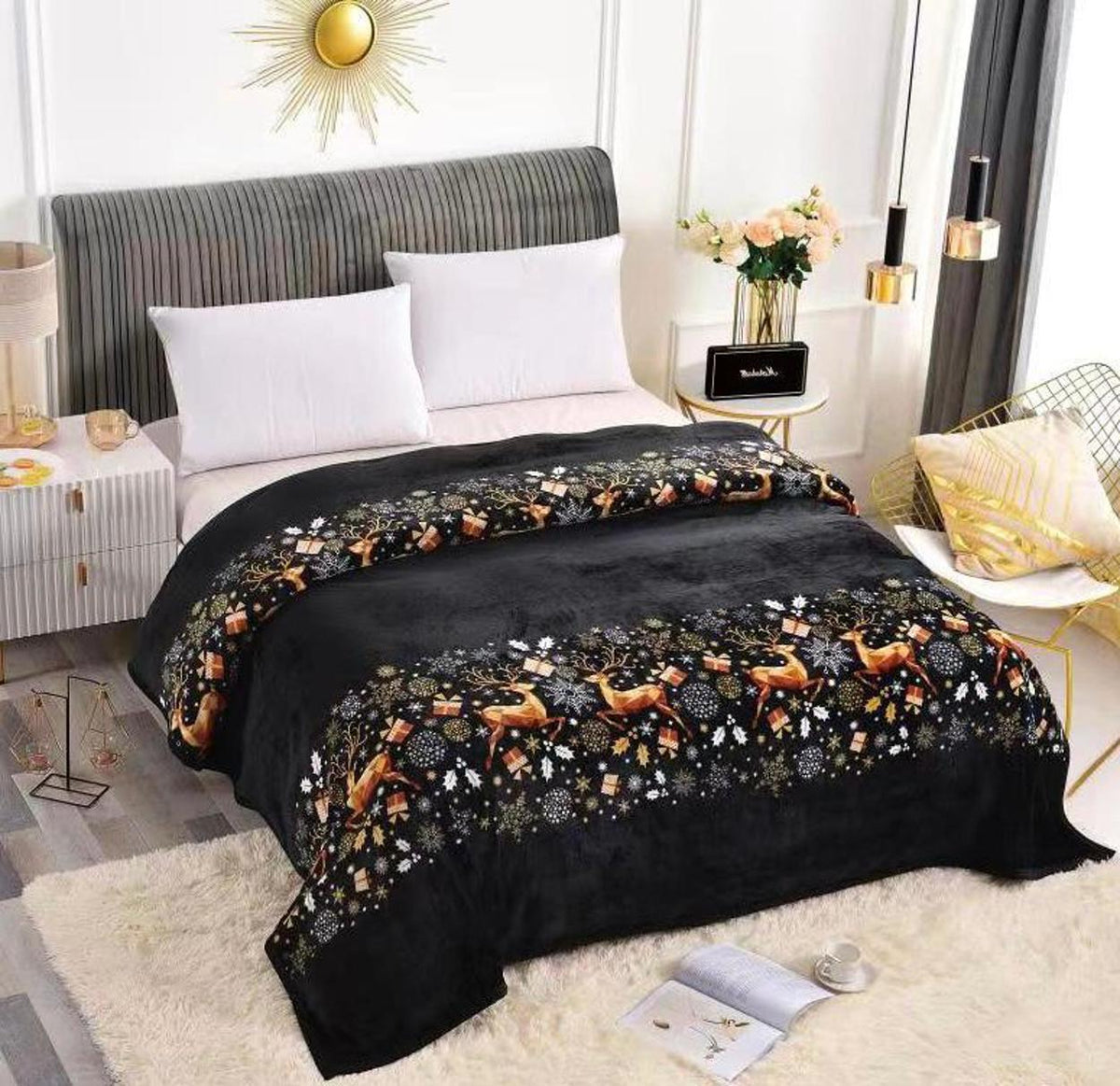 Patura COCOLINO CRACIUN, 200x230 cm, Cod PCJ391 – bedoo.ro